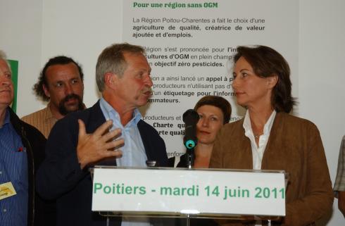 Royal témoigne en faveur des faucheurs d'OGM | Le7.info